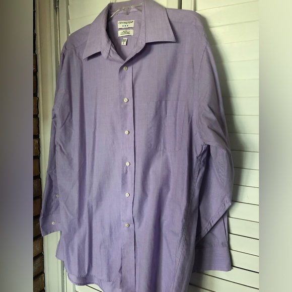 Covington | Shirts | Mens Covington Lavender Long Sleeve Dress Shirt Lg ...